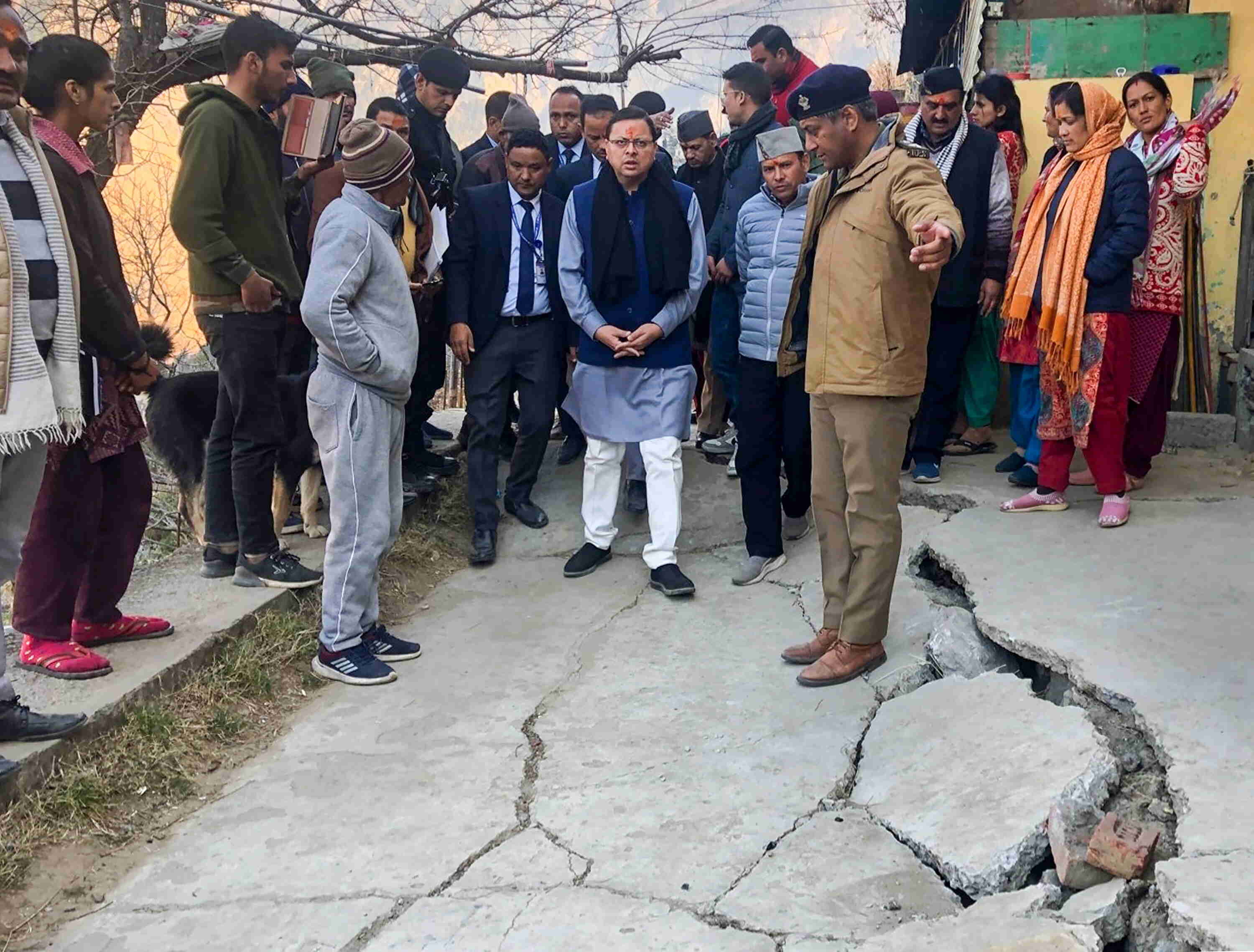 Joshimath declared landslide-subsidence zone, over 60 families ...