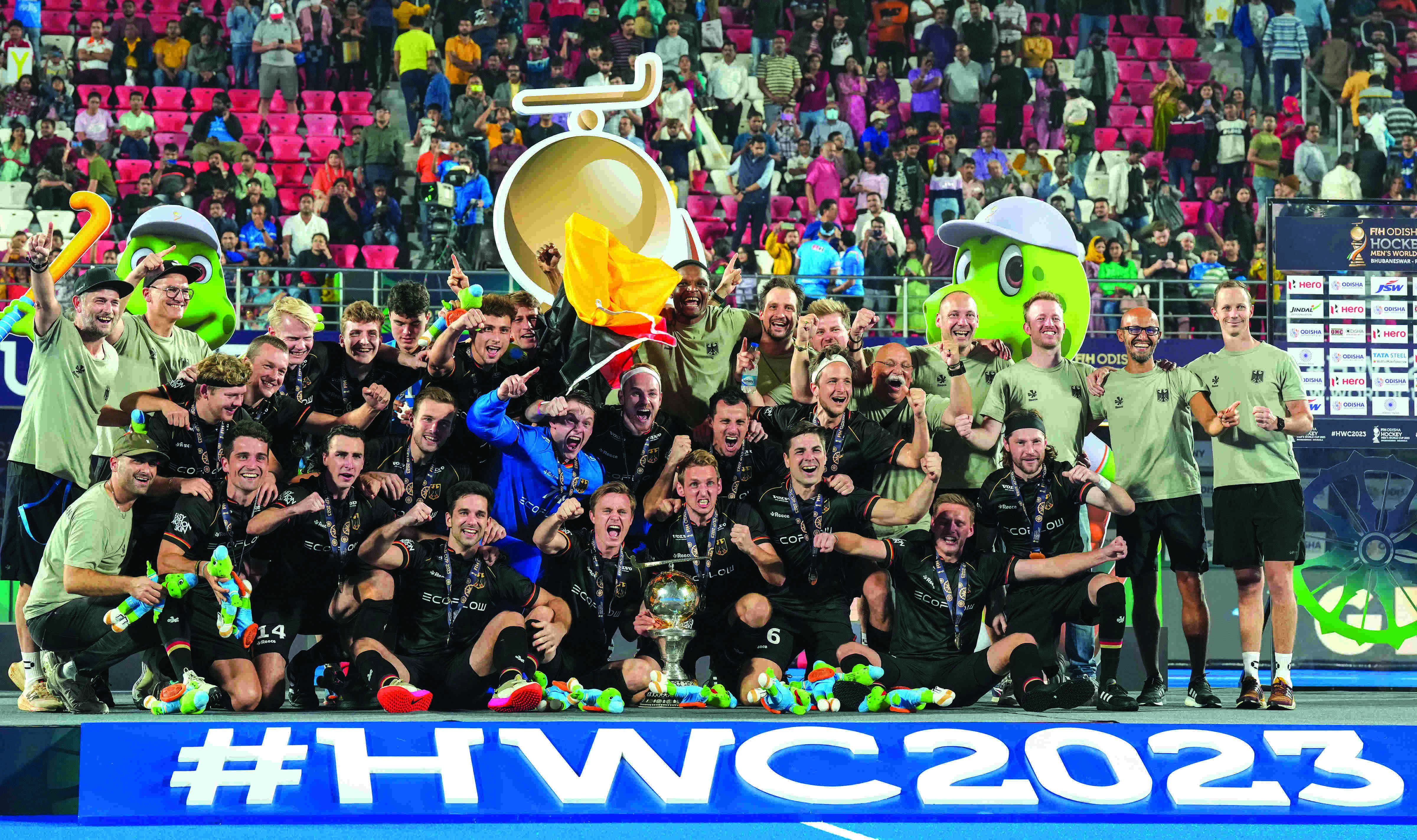 Germany dash Belgium’s hopes of title defence, clinch 3rd WC crown