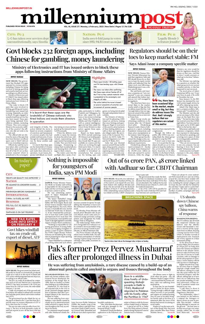 E-Paper 6 Feb 2023