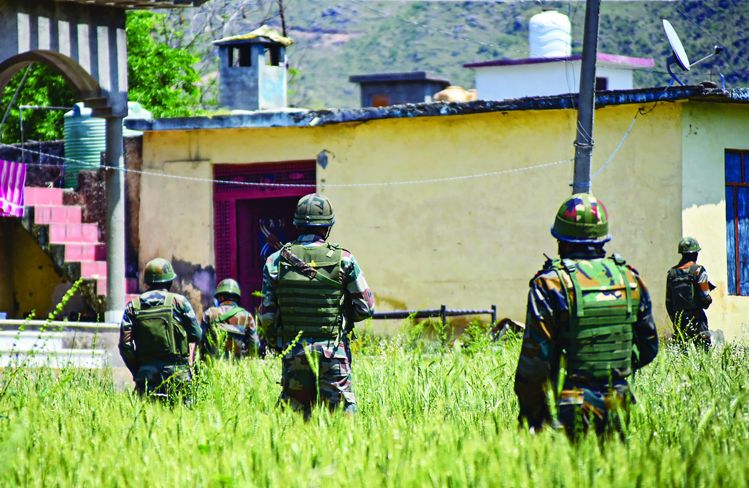 Combing operation to track down terrorists enters 5th day
