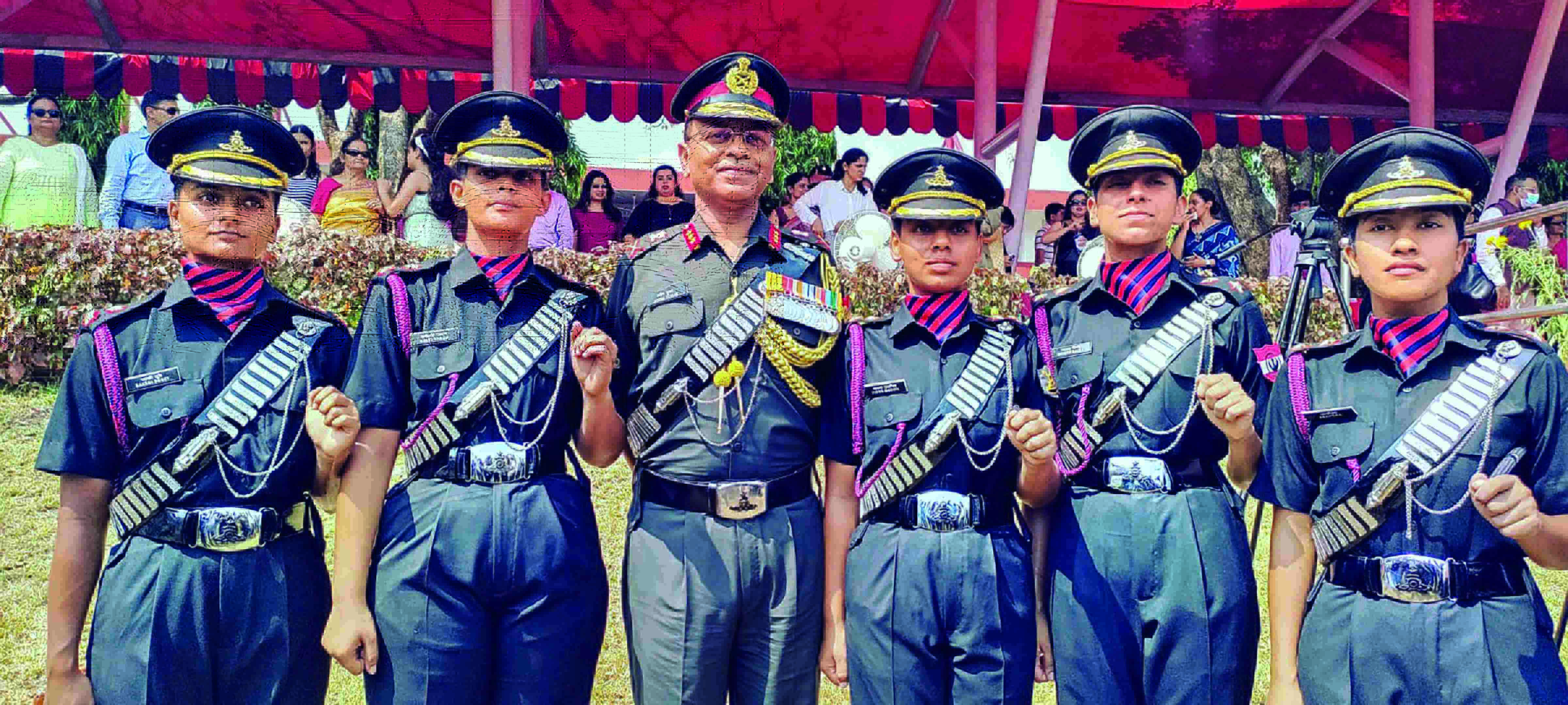 First batch of 5 women Army officers commissioned into Regiment of ...