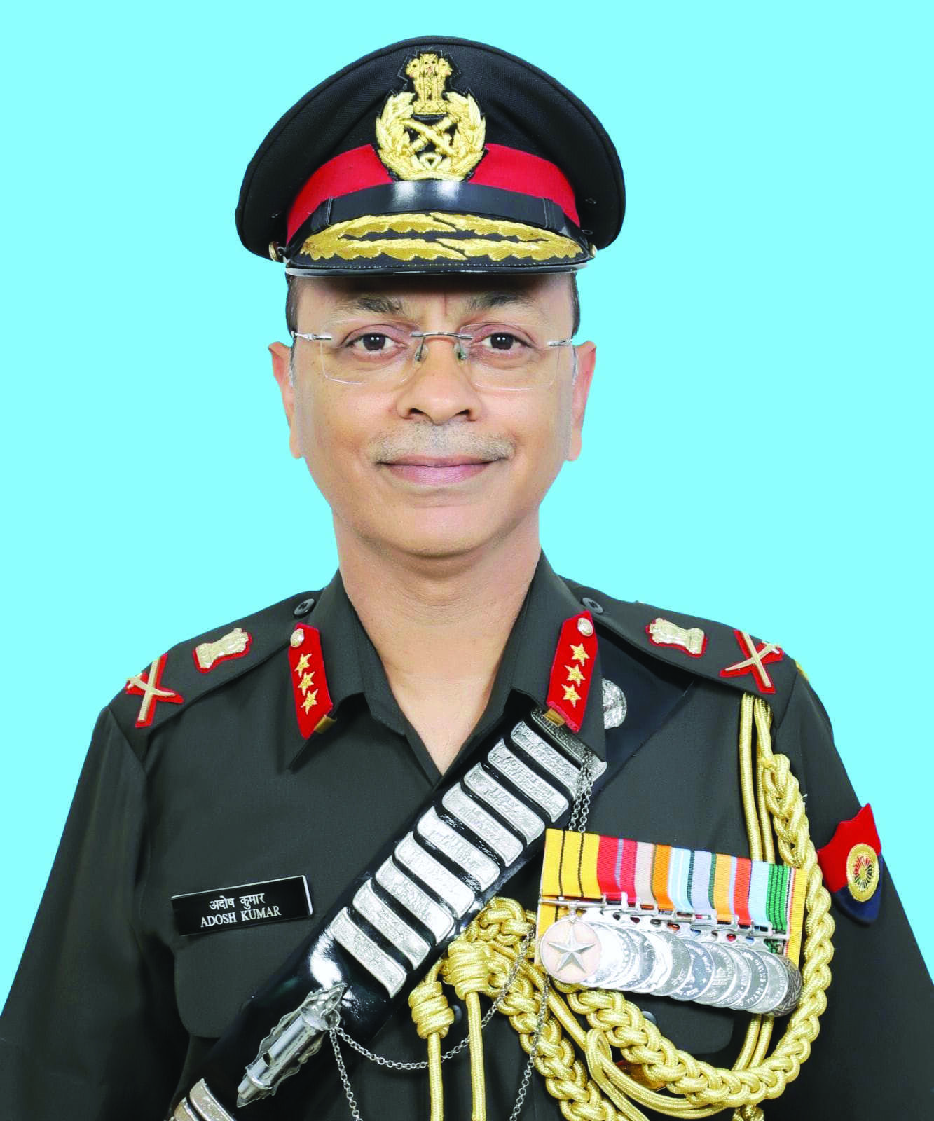 Lt Gen Adosh Kumar takes charge as DG of Artillery