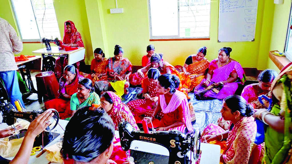 Tailoring training for 100 women in the Sunderbans
