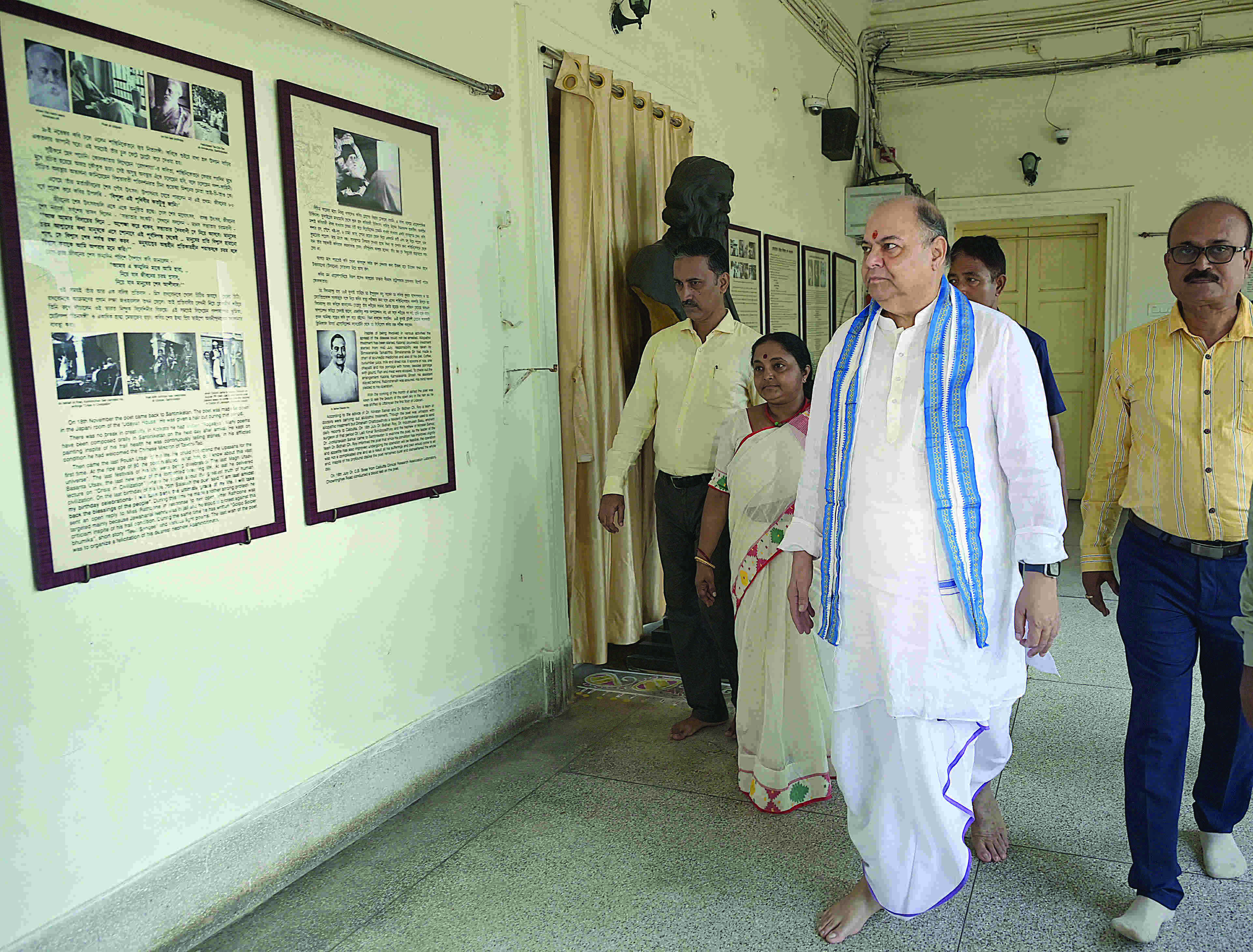 Subhro Kamal Mukherjee takes charge as interim V-C of RBU