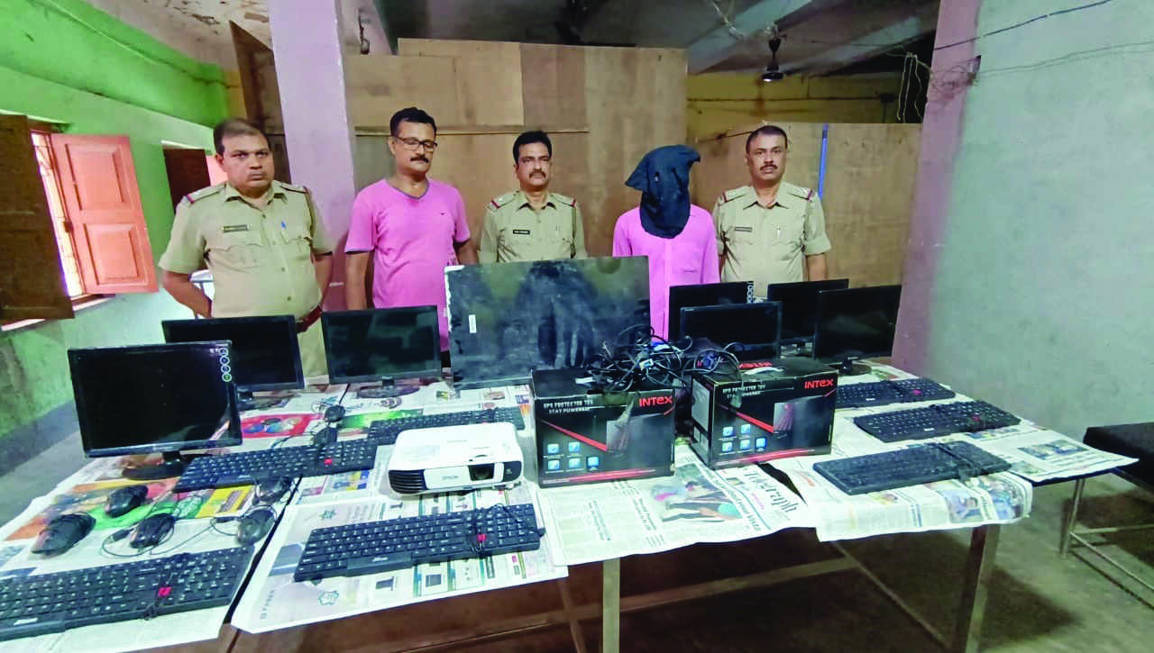 Within a week from theft, police recover school’s stolen computers