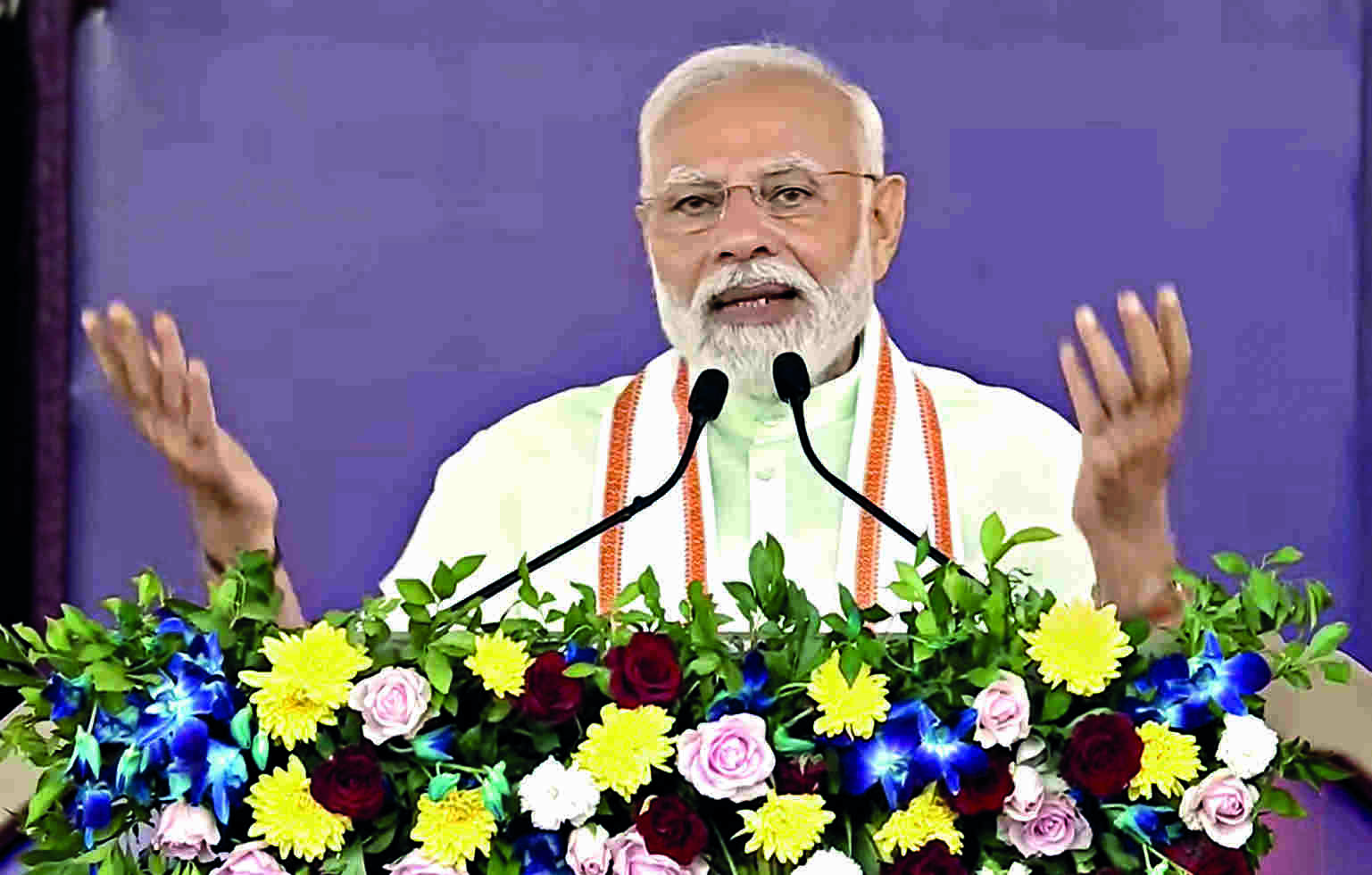 India’s rapid development due to stable government, says PM Modi