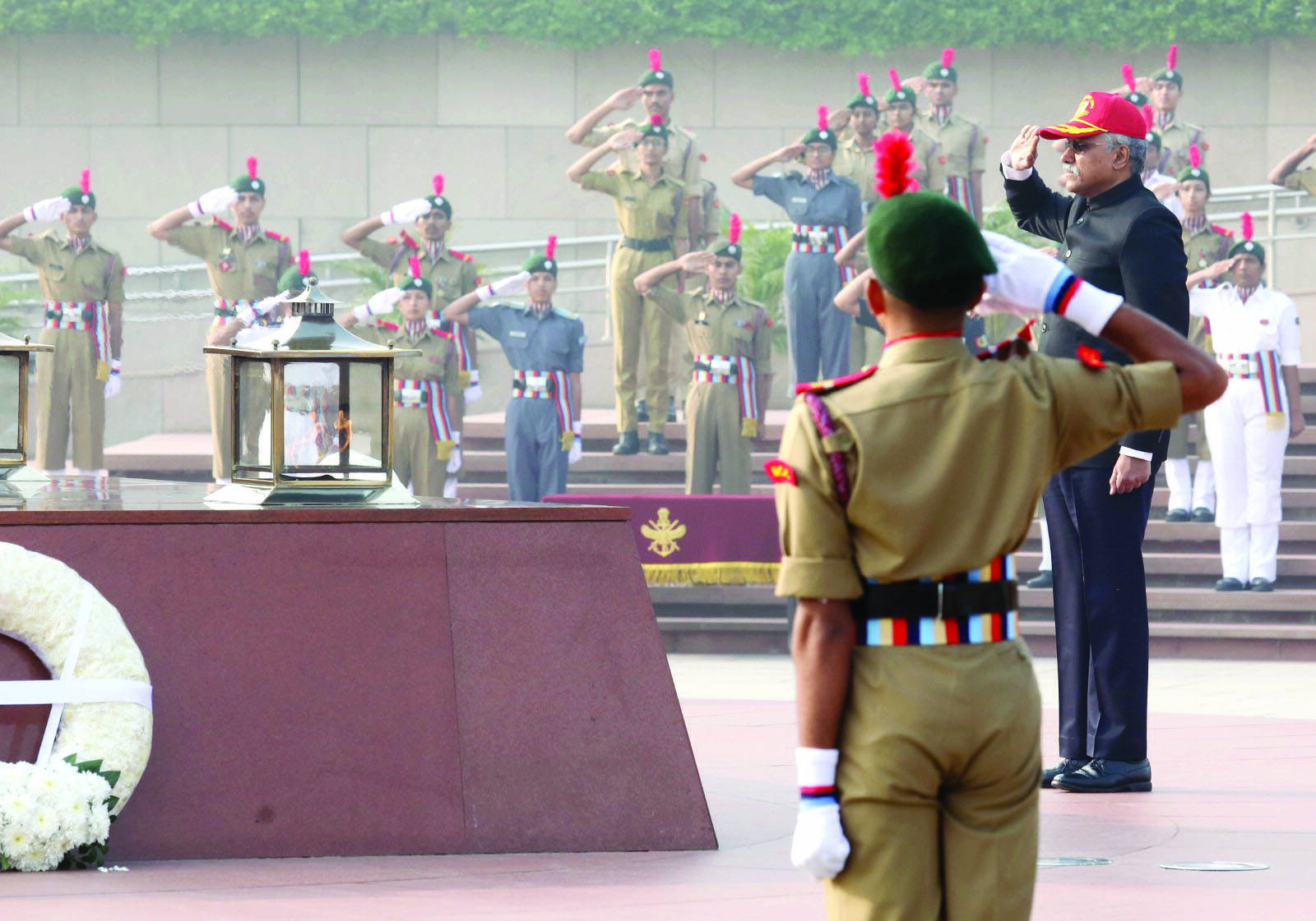NCC to celebrate 75th anniversary: Defence Secy pays homage to martyrs