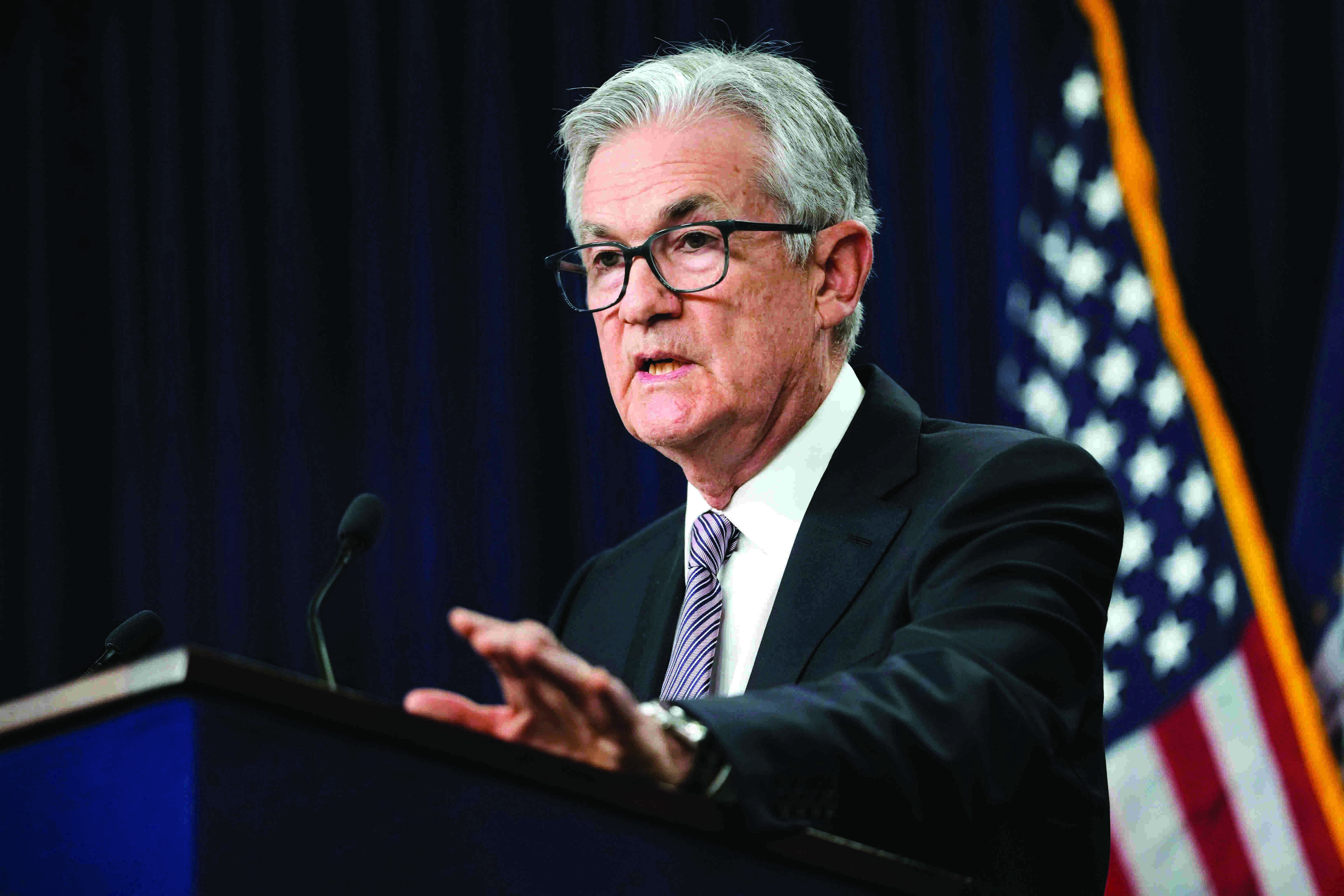 Fed’s Powell notes inflation is easing but downplays discussion of ...