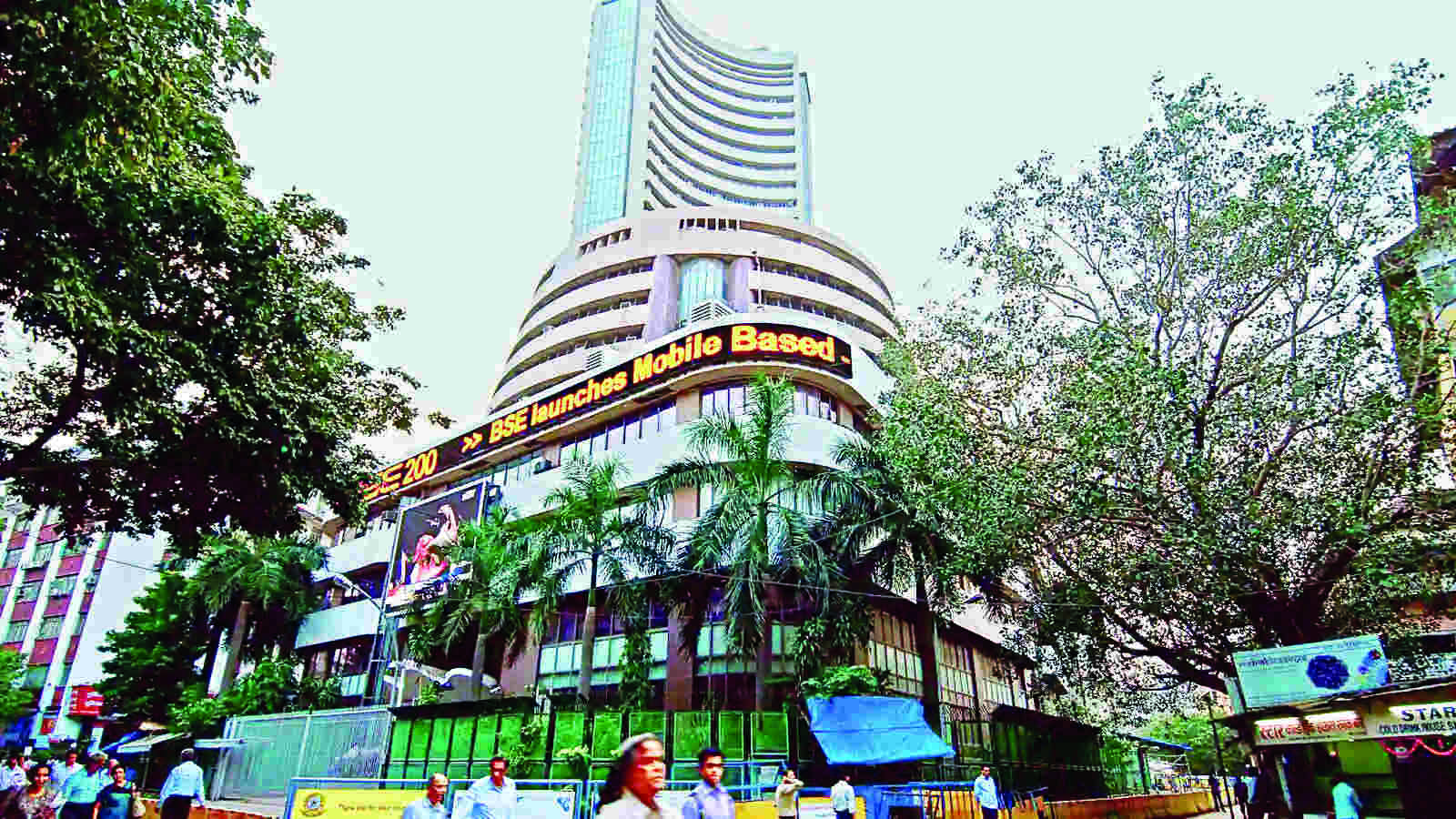 Market valuation of BSE-listed companies’ touches record high of `343. ...