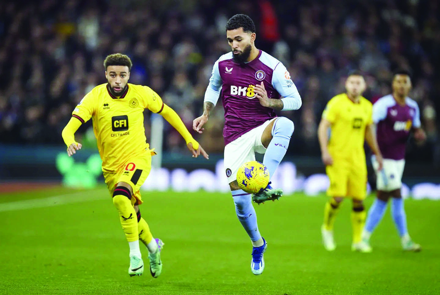 Villa miss chance to go top in draw with Sheffield Utd in game marked ...
