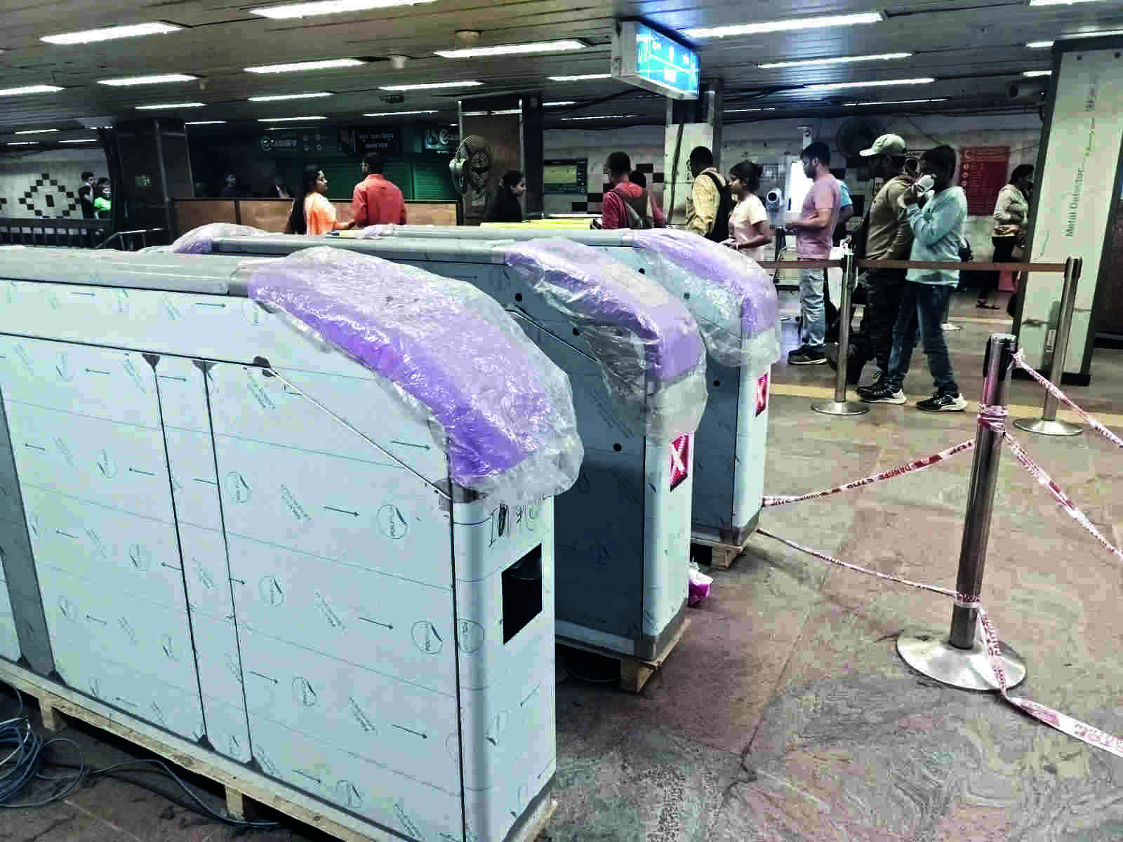 New Automated Fare Collection gates to be installed at Esplanade Metro Stn