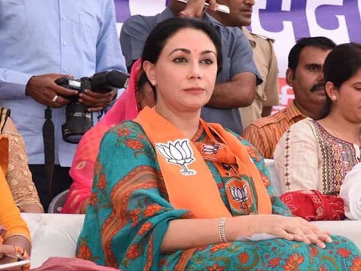 Uproar in Rajasthan Assembly over Finance Minister Diya Kumari's ...
