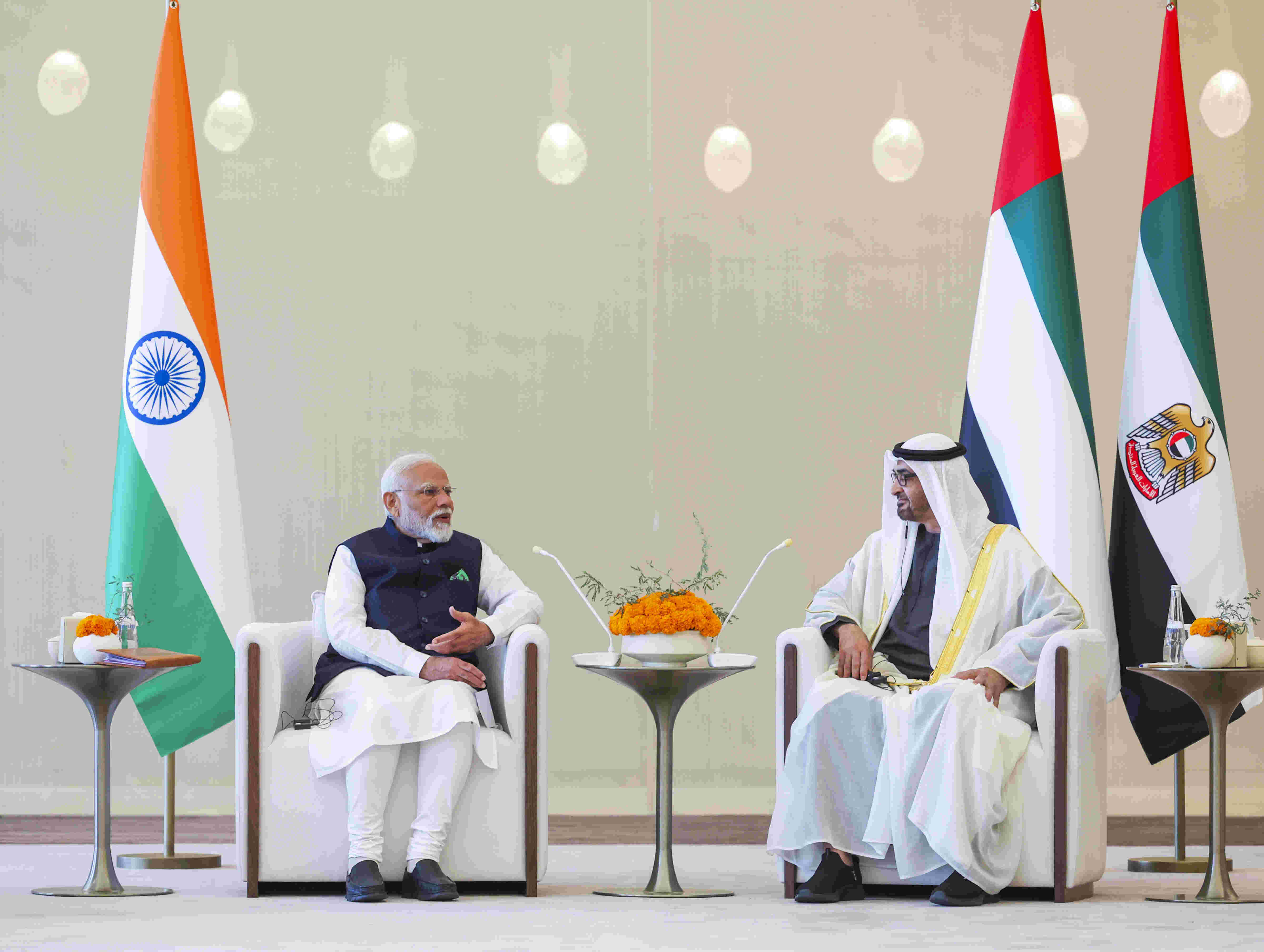 PM Modi thanks UAE President for support in construction of Hindu ...