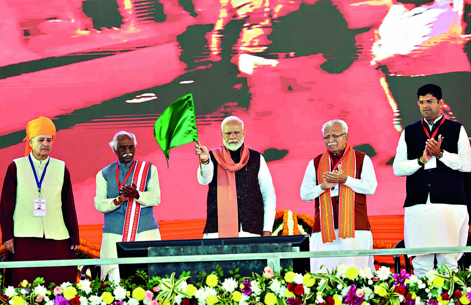 PM lays foundation of AIIMS in Rewari, inaugurates development projects