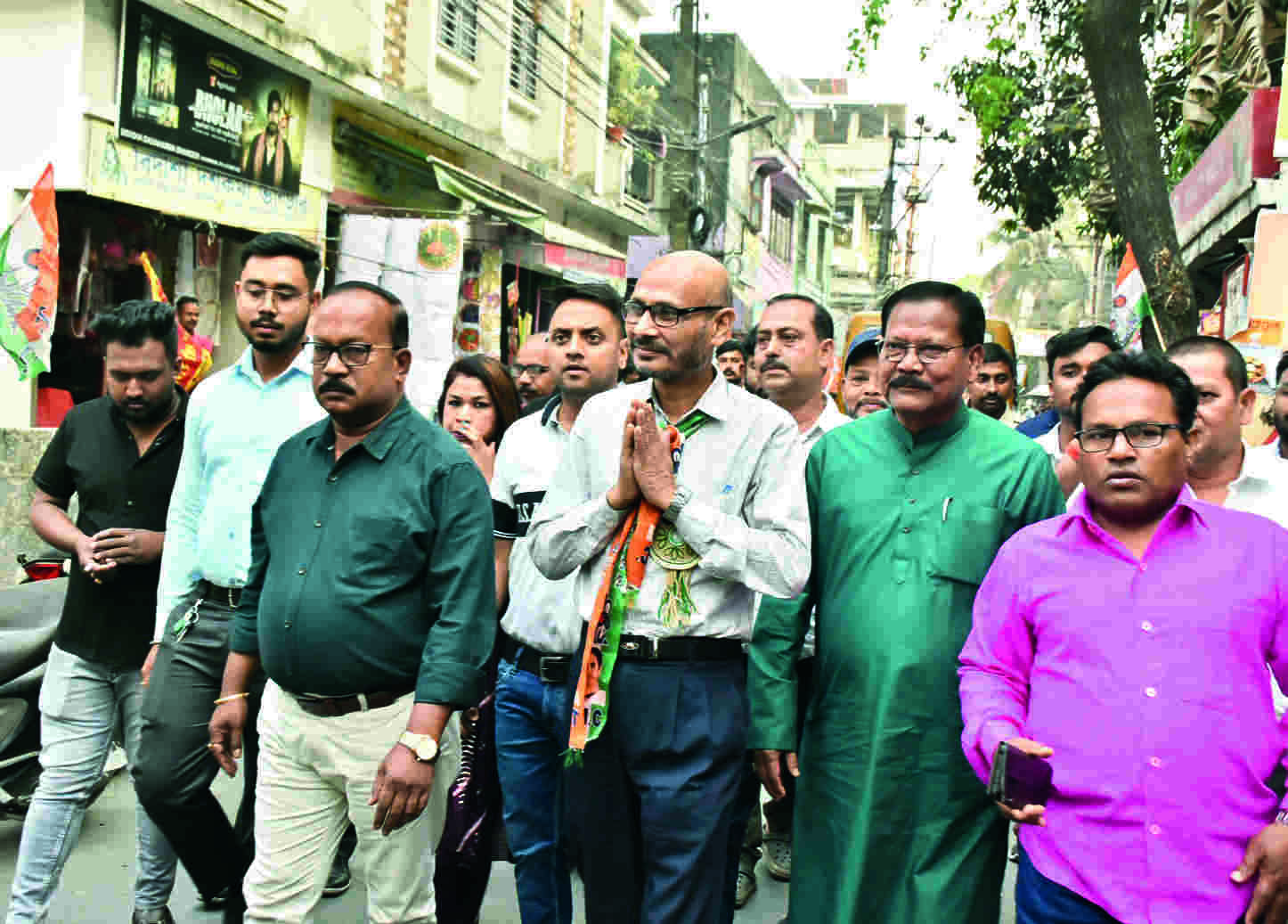 TMC candidates start campaigning in Siliguri