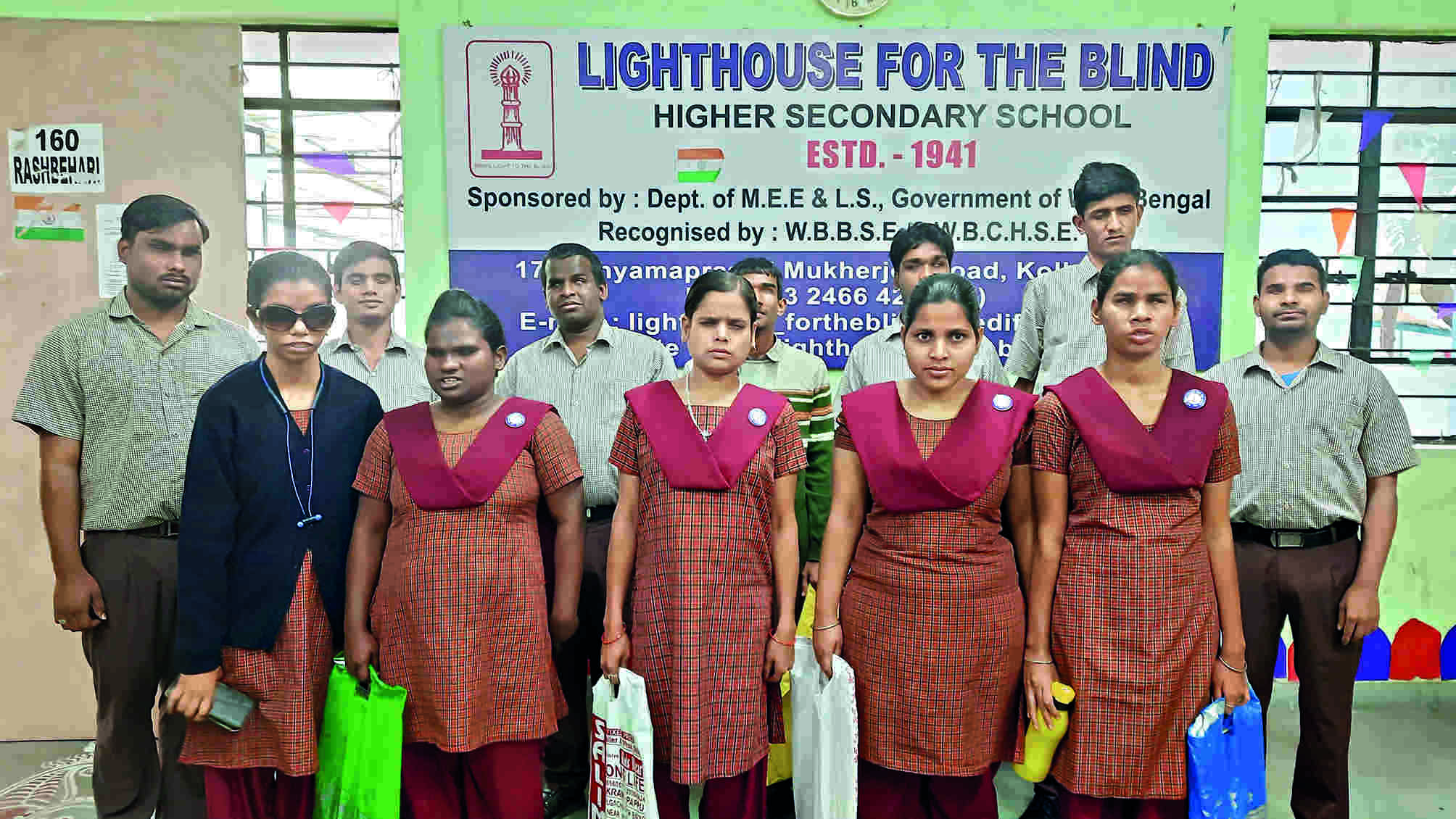 About 12 visually-impaired students pass HS exam