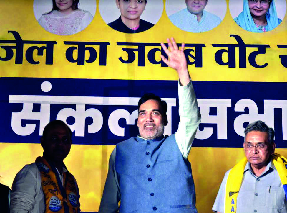 Gopal Rai rallies Delhiites to answer ‘Jail Politics’ with votes