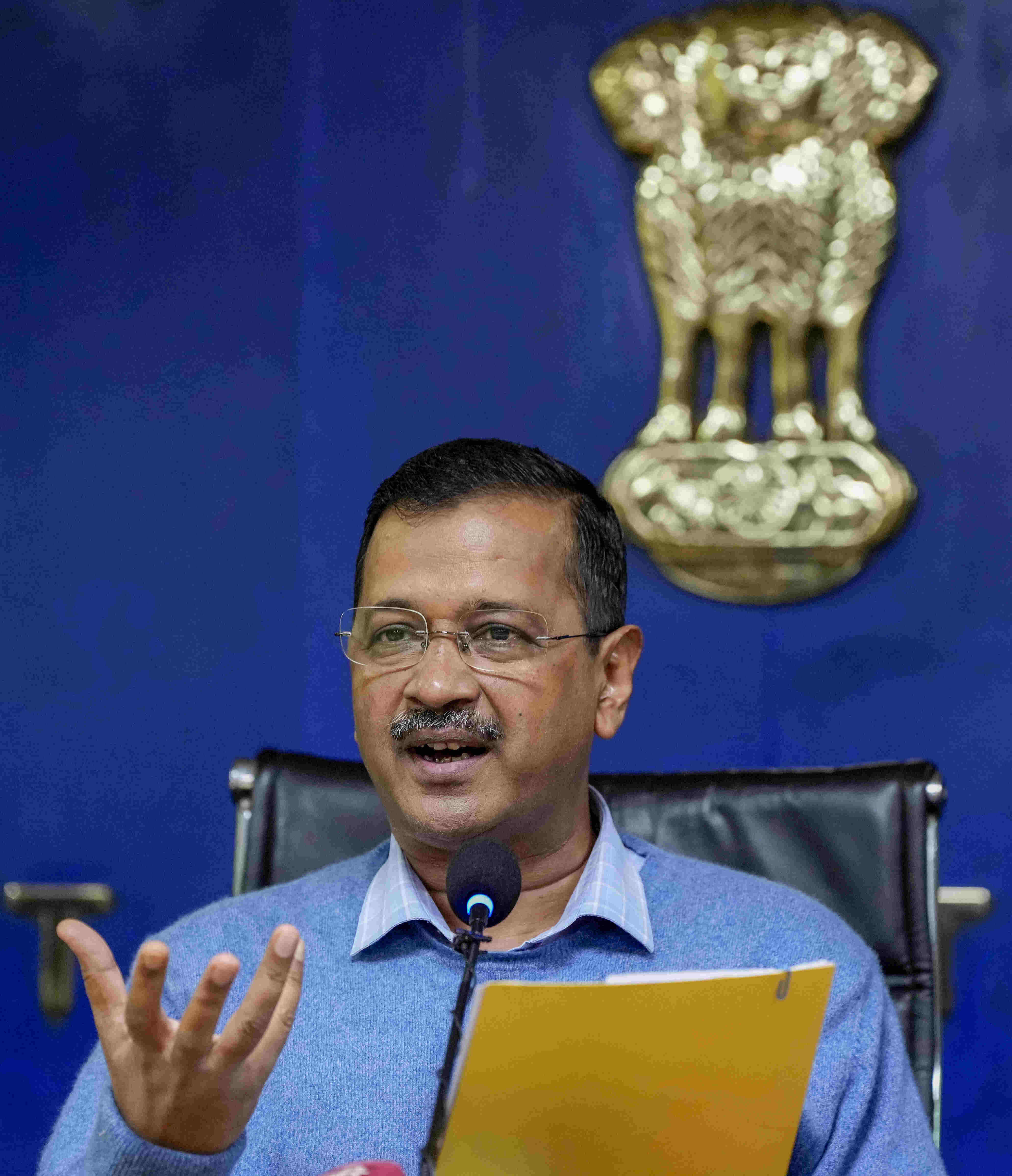 SC refers Kejriwal’s bail extension request to CJI