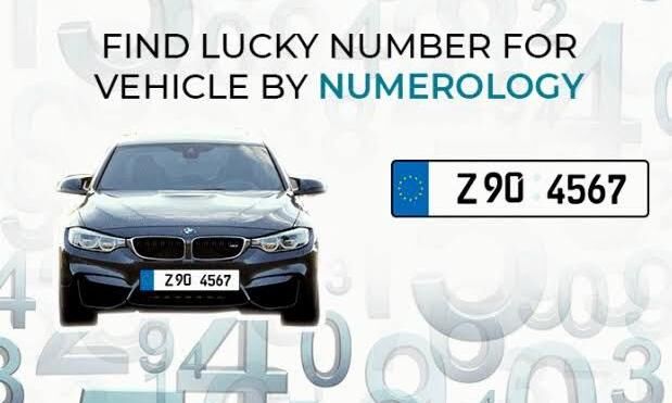 The art of vehicle number numerology