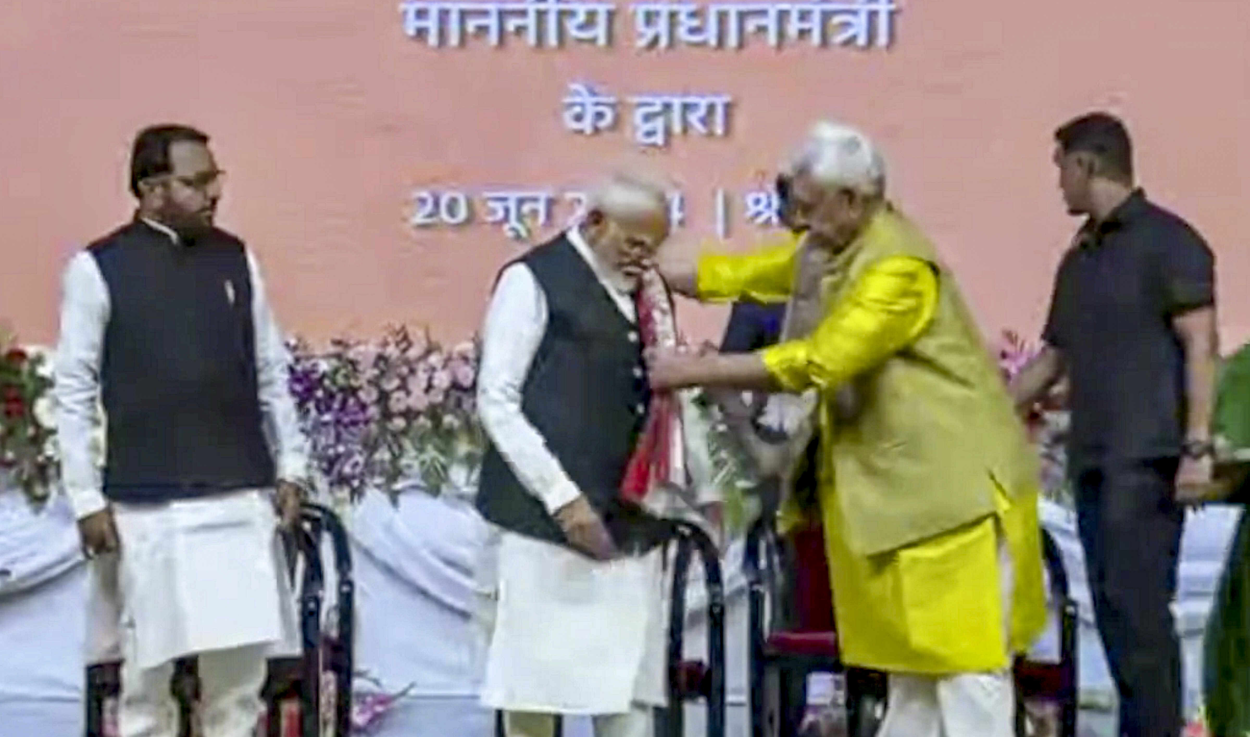 PM Modi reaches Srinagar in first visit to J-K after Lok Sabha polls