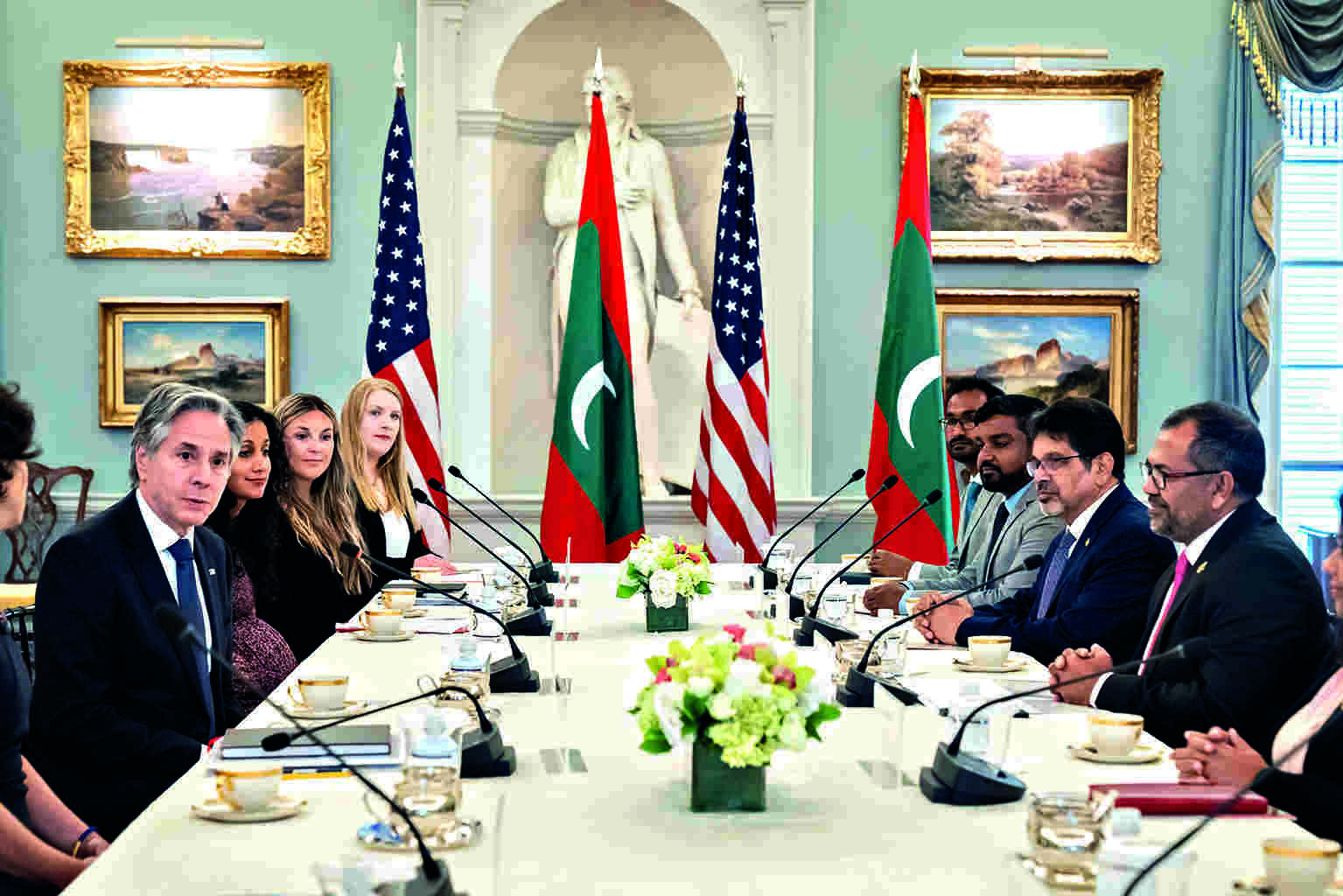 US committed to partnering with Maldives, says Blinken