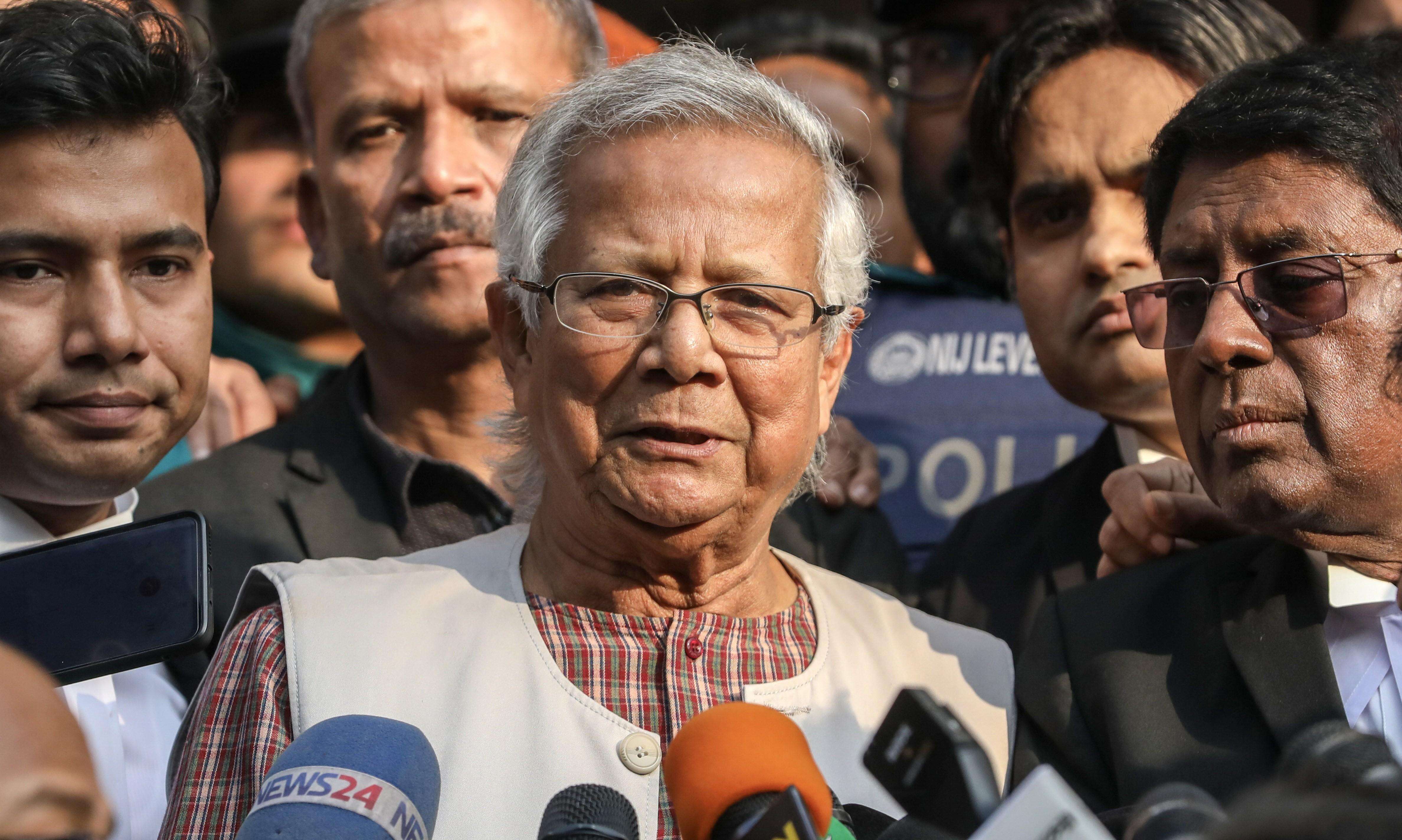 Mohammad Yunus appeals for calm as authorities scramble to bring law ...