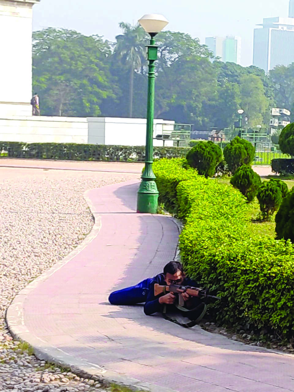 ‘Sea Vigil’ exercise: Victoria Memorial sees mock hostage situation drill