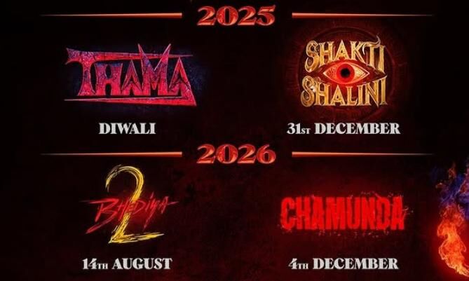 Maddock Films announce 'Stree 3', 'Munjya 2' and more films