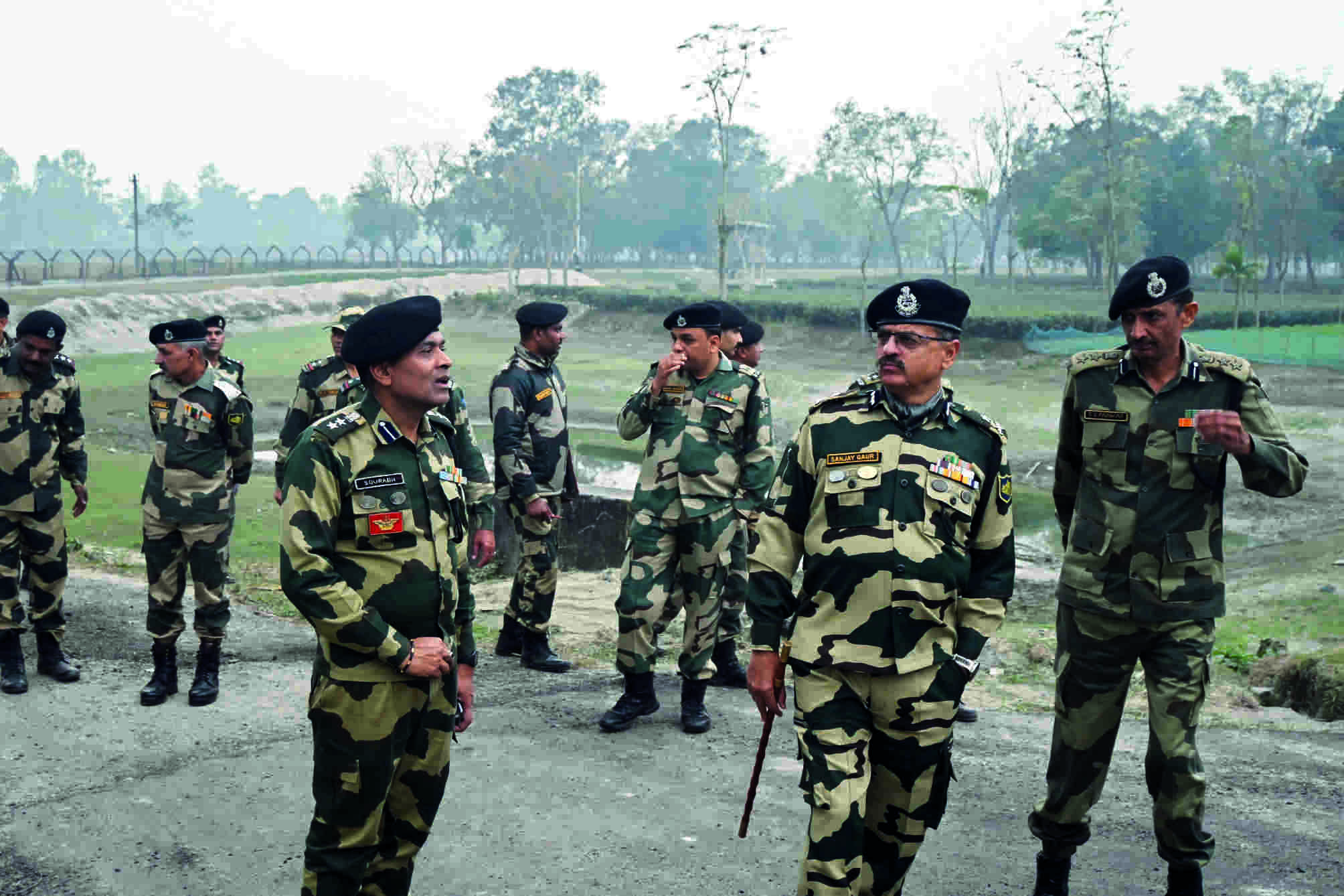 BSF nabs 7 Bangladeshis along Mekhliganj border