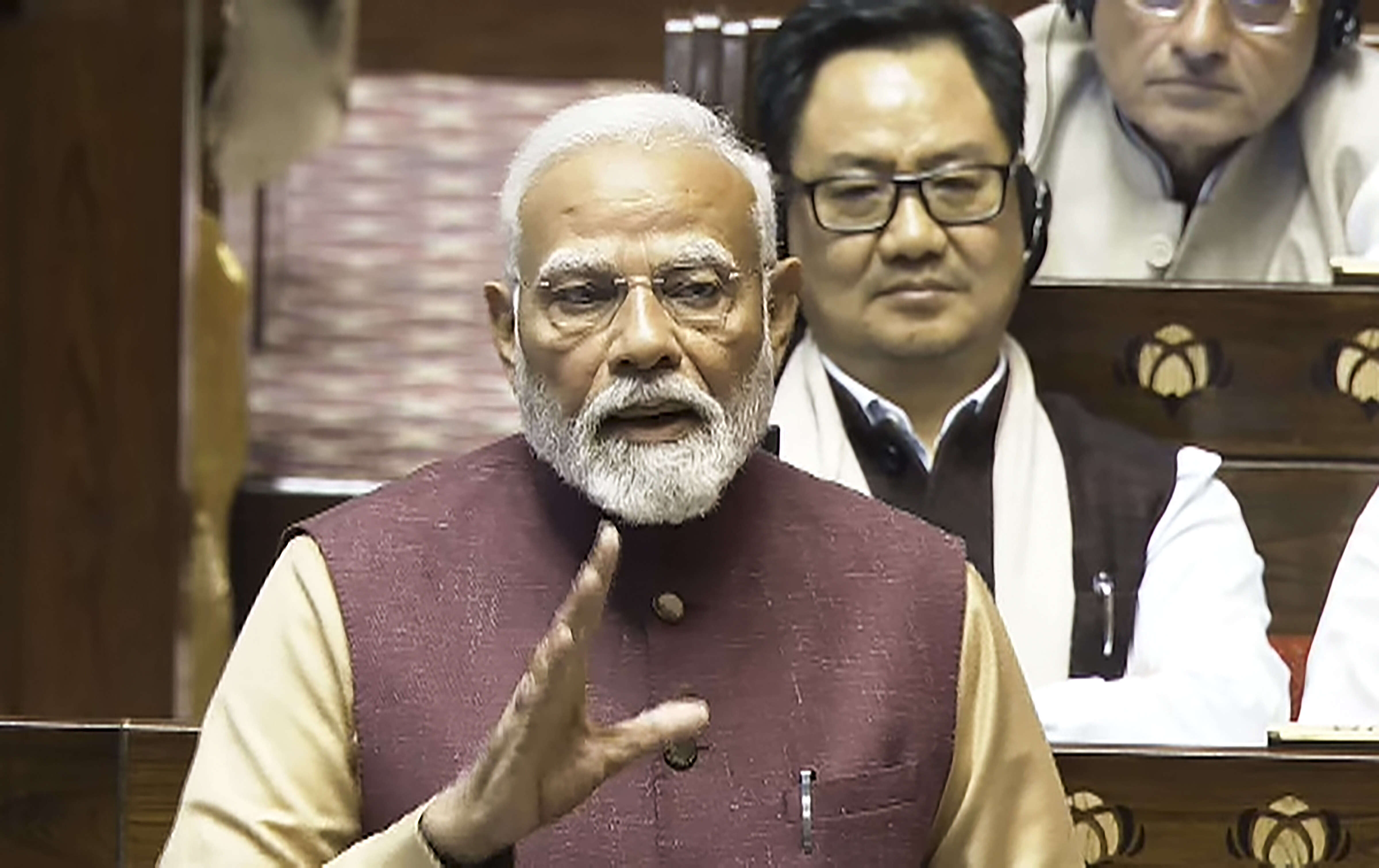 Govt working for 'Sabka Saath, Sabka Vikas': PM Modi in Rajya Sabha