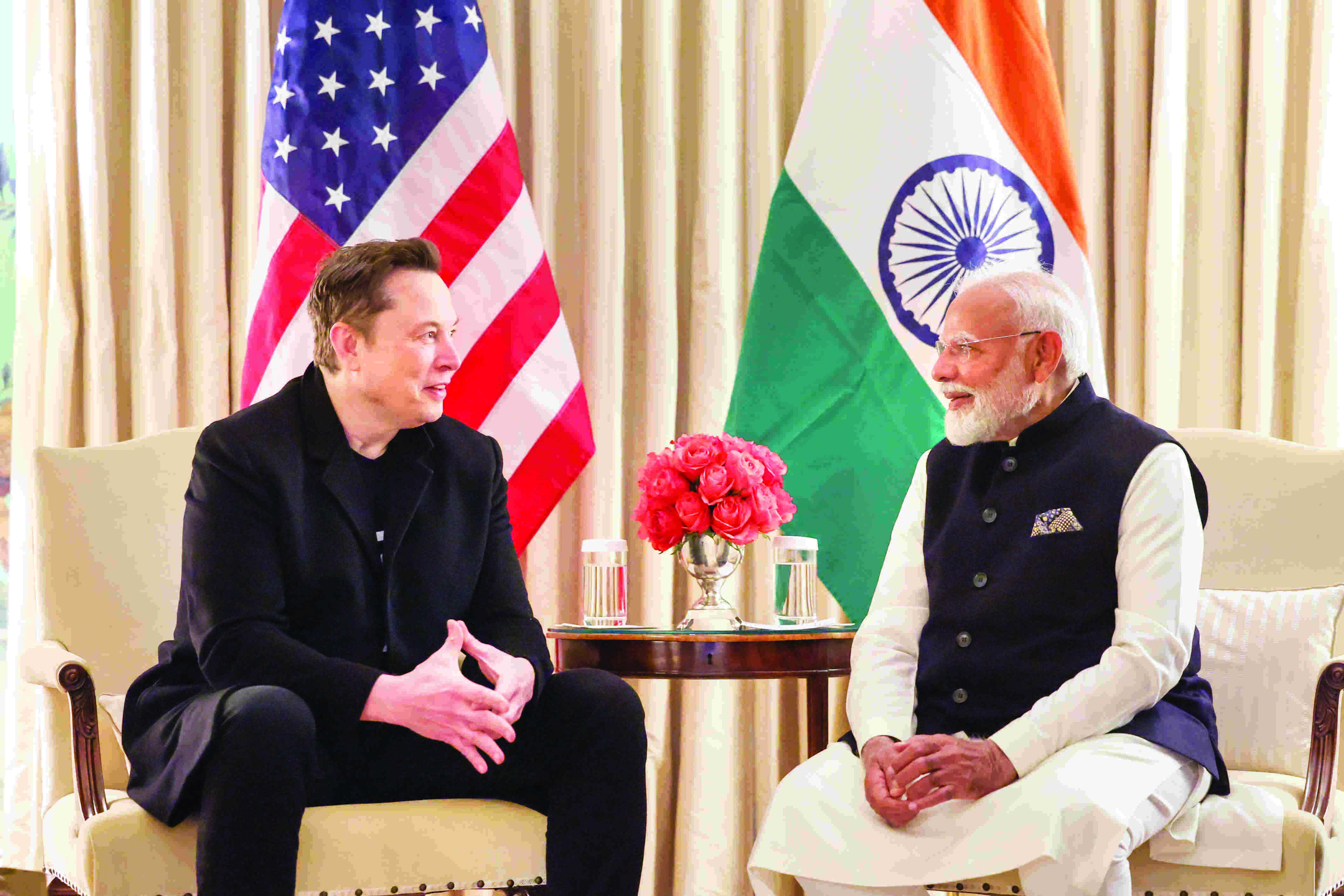 PM Modi meets US NSA Michael Waltz, Elon Musk ahead of talks with ...