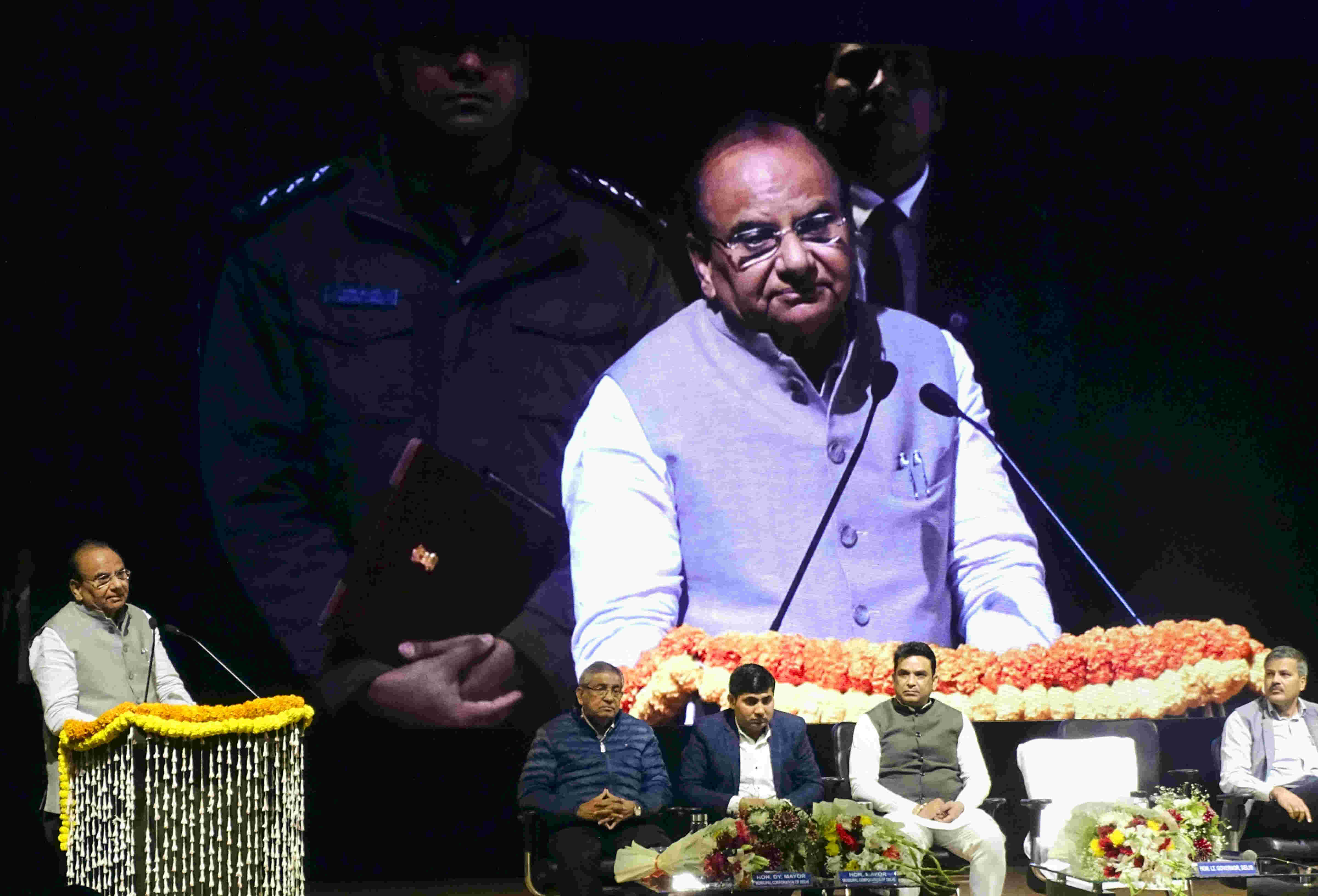 Will ensure MCD areas become as clean, beautiful as NDMC zones: LG