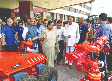 CM Gupta unveils next-gen firefighting technology for DFS
