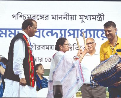 CM announces 16L new homes under ‘Banglar Bari’; unveils 365 projects ...