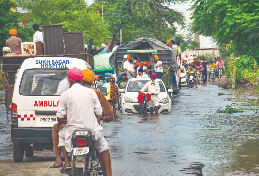 Heavy rain, rising rivers and road closures affect millions across North