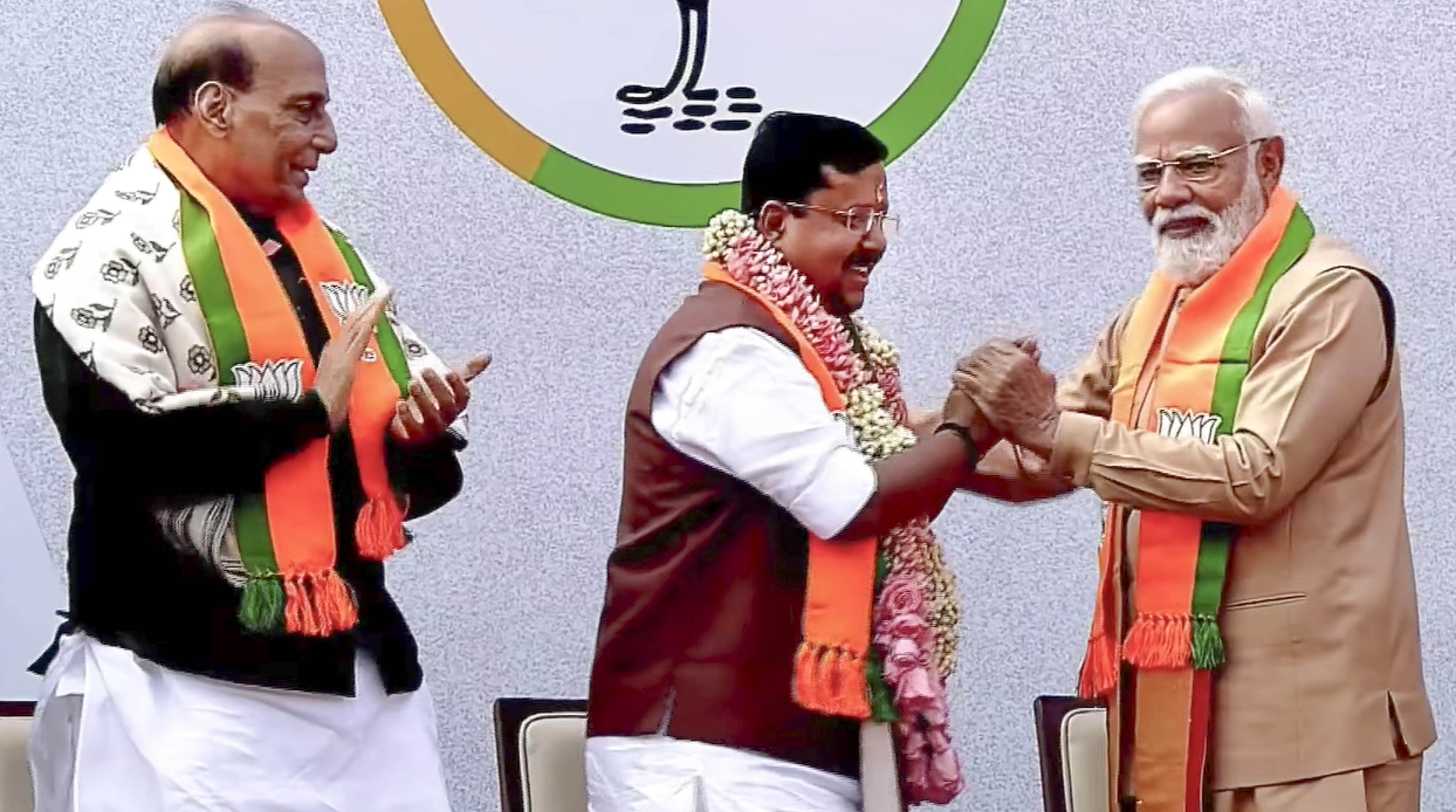 Nitin Nabin takes charge as BJP National President