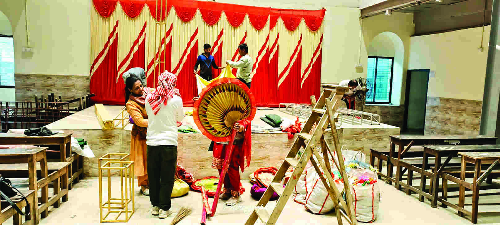 City schools mark Saraswati Puja with folk traditions, women empowerment